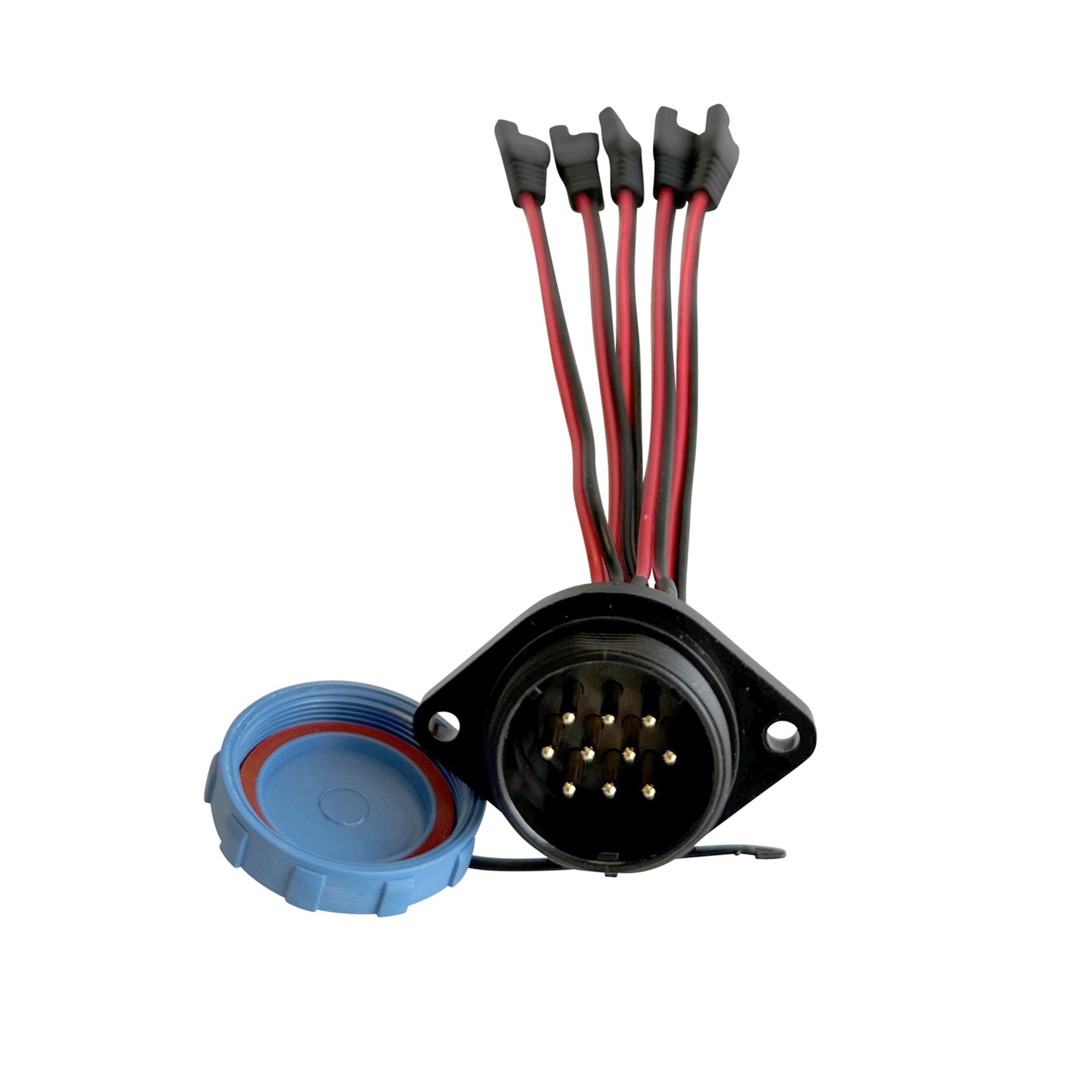 5 Circuit Heavy Duty, Waterproof, Quick Disconnect Kit - Panel Mount a ...